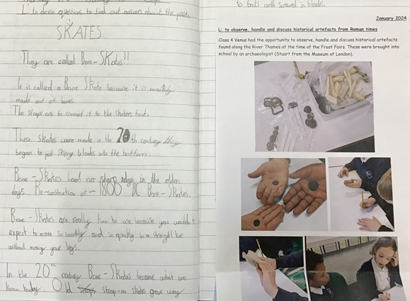 Investigating History — James Wolfe Primary School