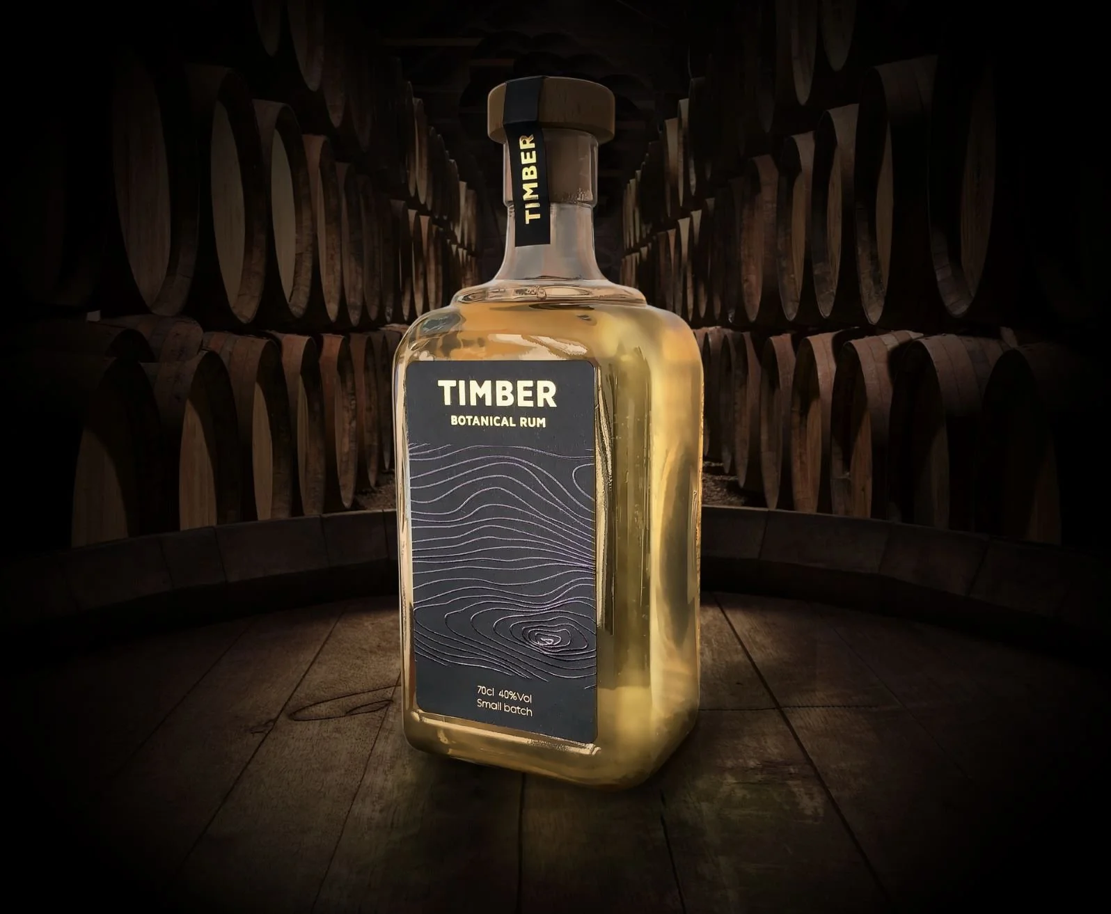 Timber Botanical Rum 70cl bottle — TIMBER BOTANICAL RUM