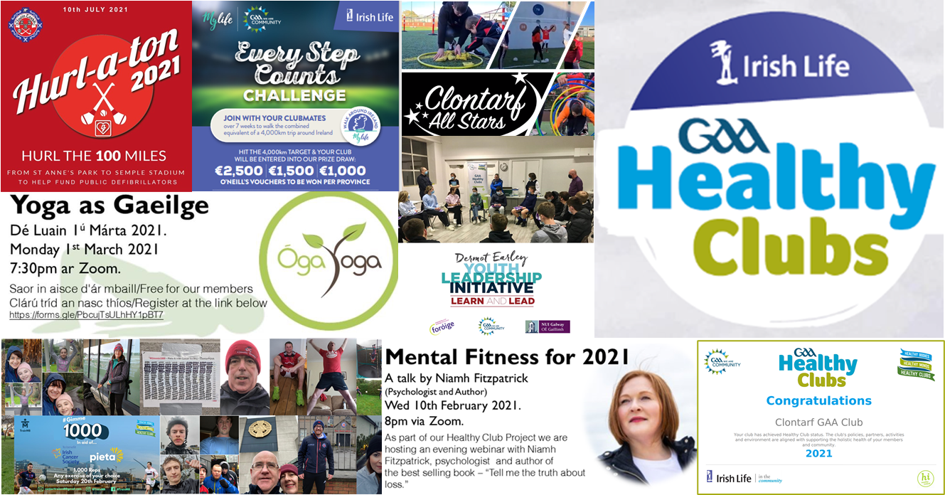Healthy Club — CLONTARF GAA CLUB CLG Chluain Tarbh