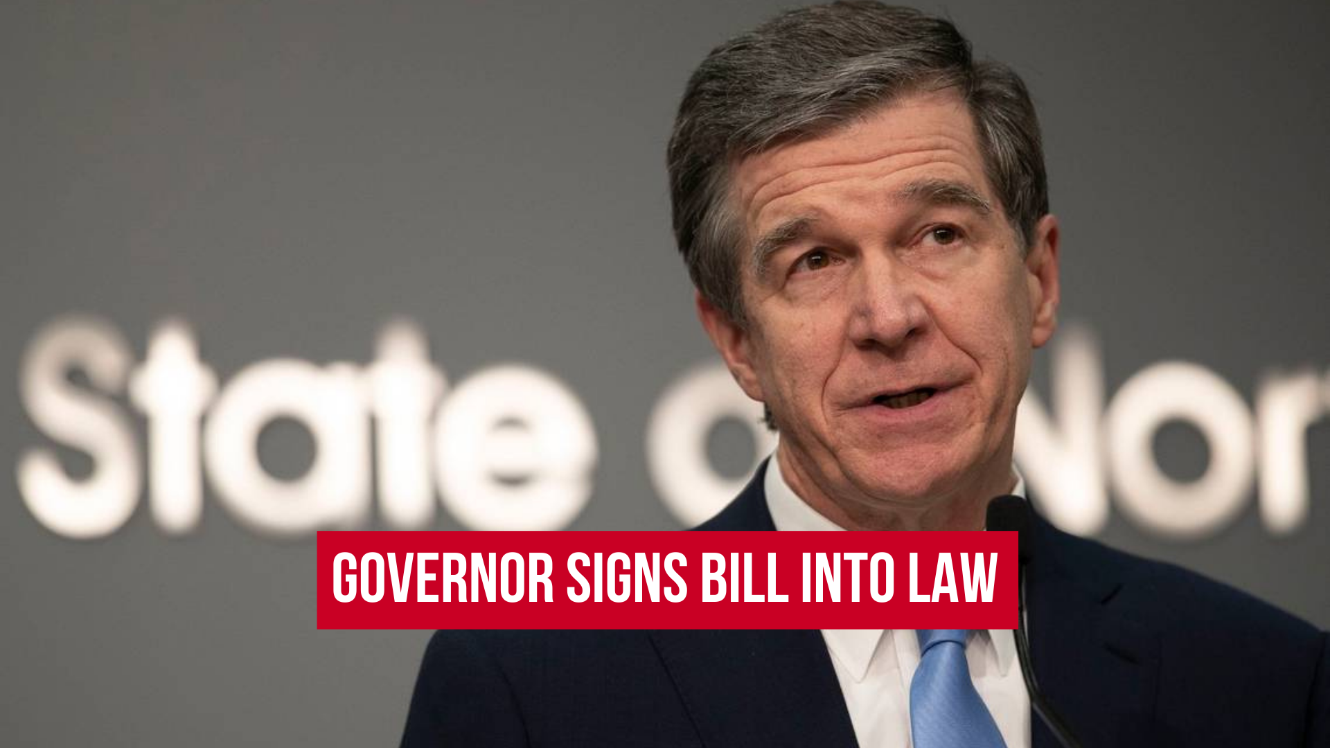 Governor Signs Bill into Law — NC Political News