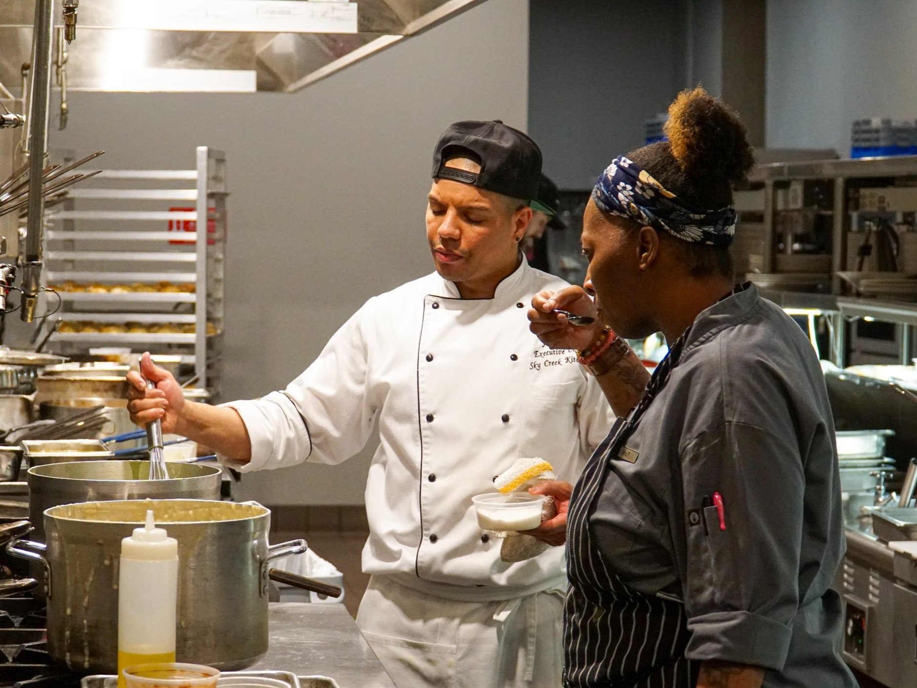 Executive Chef In Kitchen