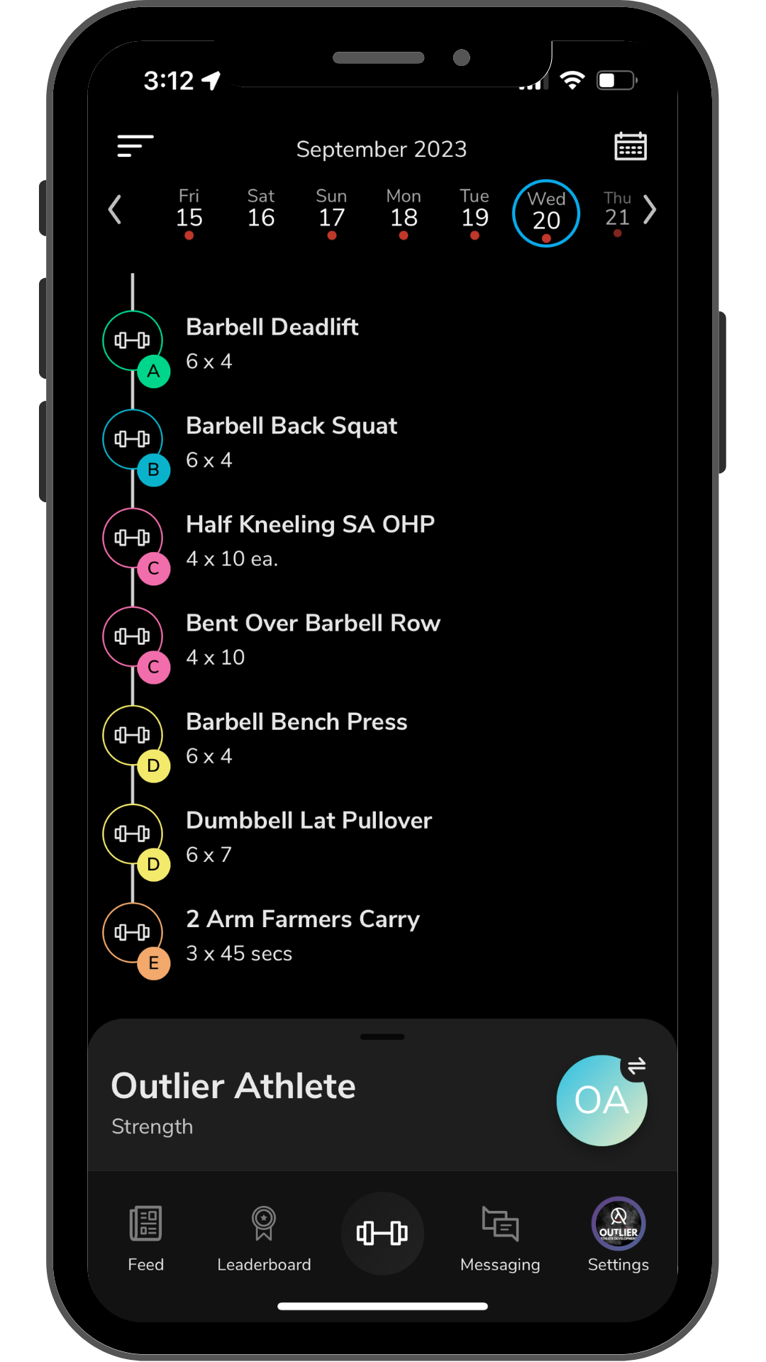 Outlier Athlete Development