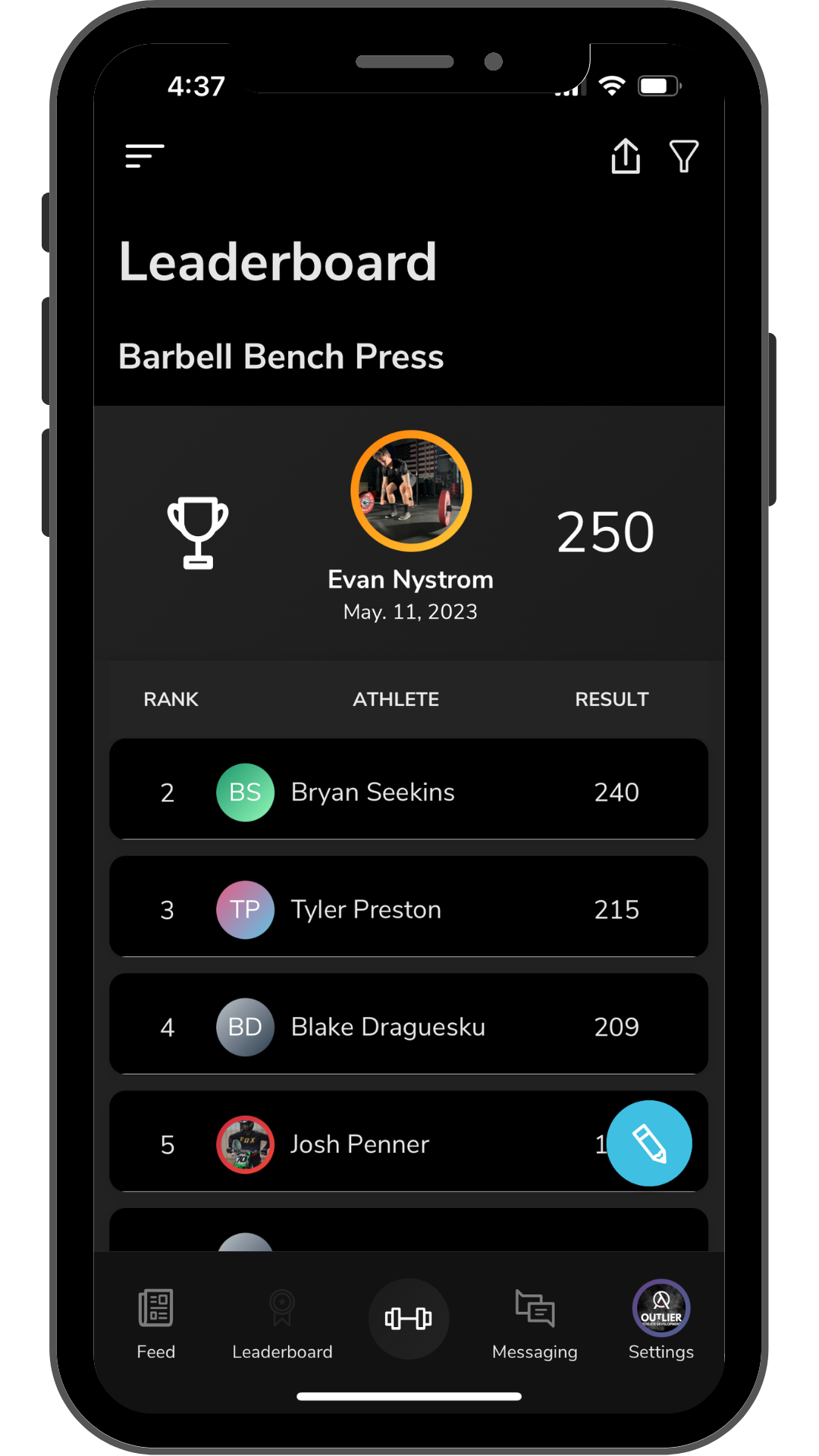 Outlier Athlete Development