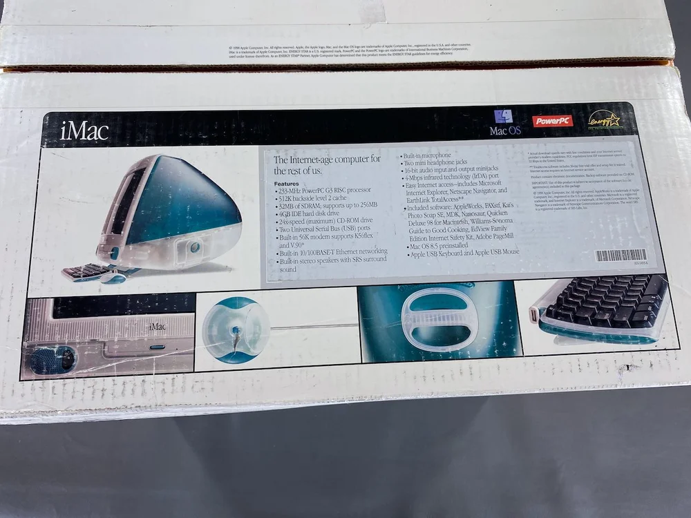 iMac G3 (Bondi Blue) — mac27.net