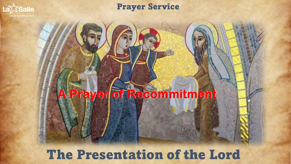 Invitation to Prayer Service — La Salle