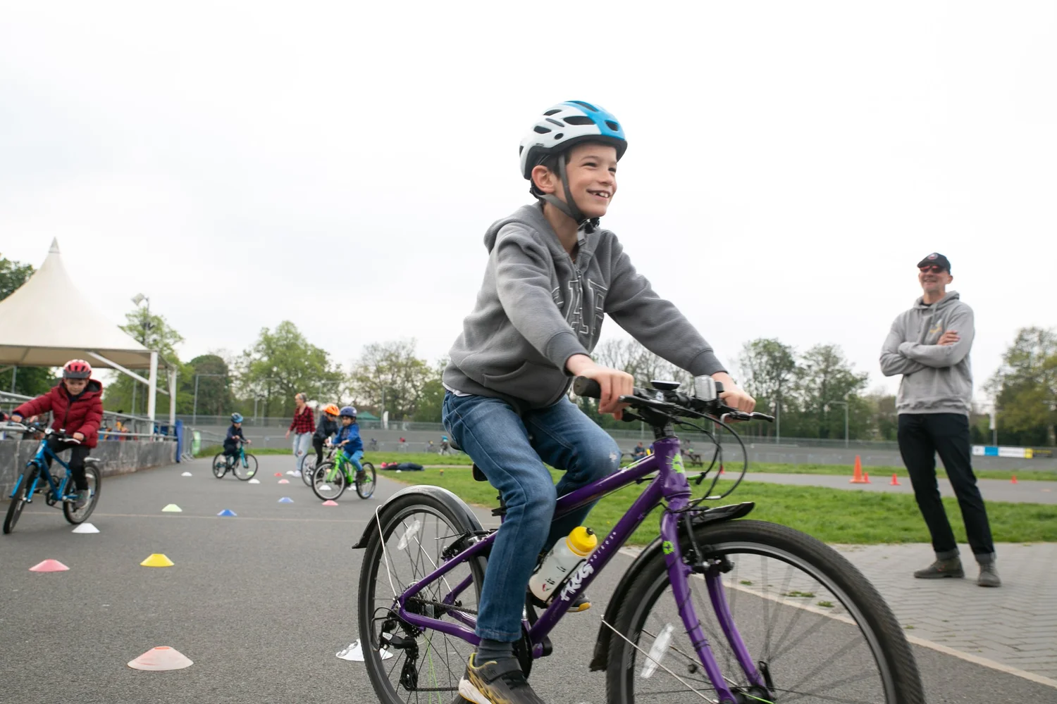 Kids Cycling — Herne Hill Velodrome
