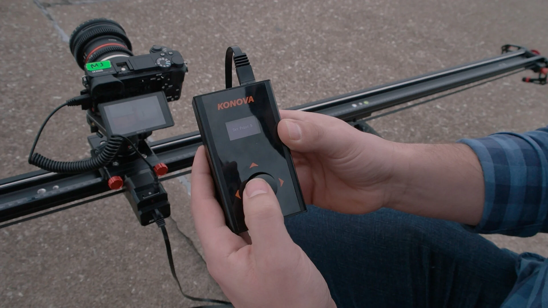 $179 Motorized Camera Slider for Motion Timelapse & Interviews | Konova ...