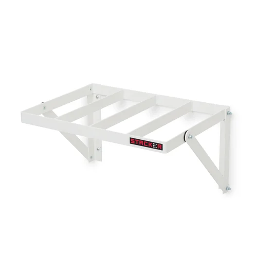 Stacker backdrop storage rack for photo studios