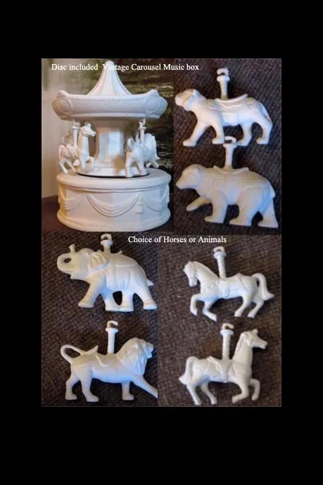 Music boxes — Ceramic Bisque you paint — TS Originals, Quality Ceramics