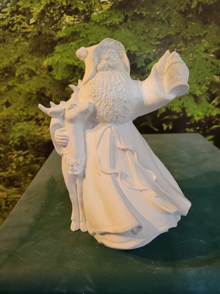 Santas Gare — Ceramic Bisque you paint — TS Originals, Quality Ceramics