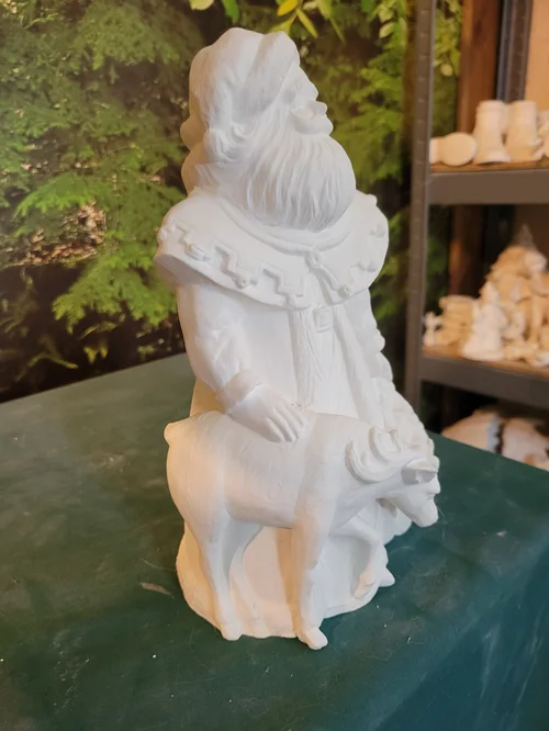 Santas Gare — Ceramic Bisque you paint — TS Originals, Quality Ceramics