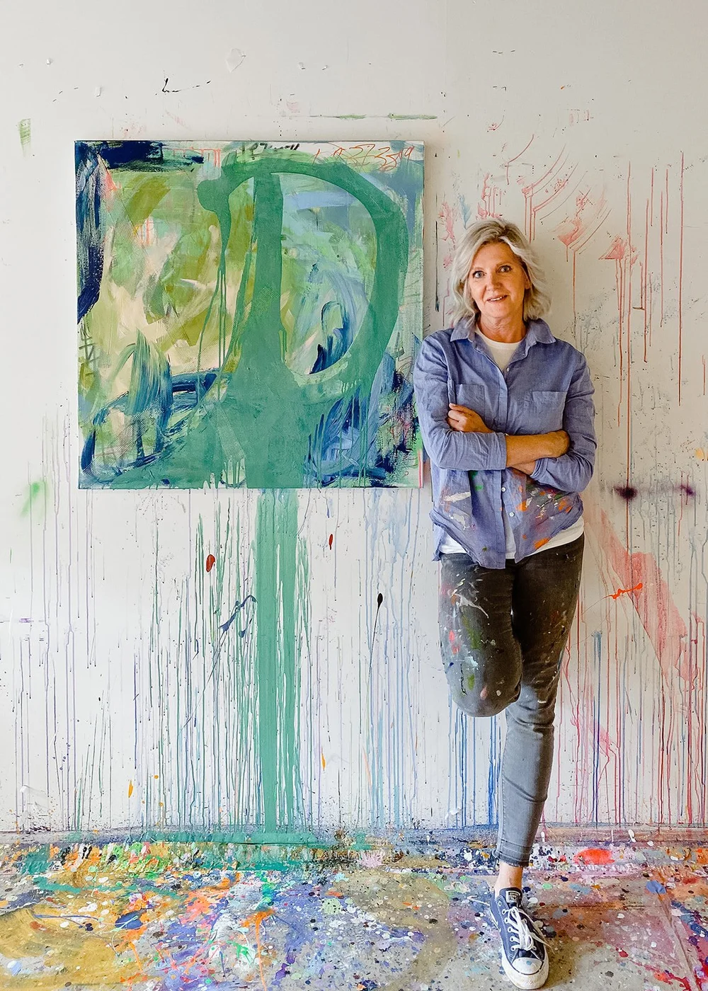 Freestyle Paint Parties in D.C. | Robin Davisson Fine Art — Robin ...