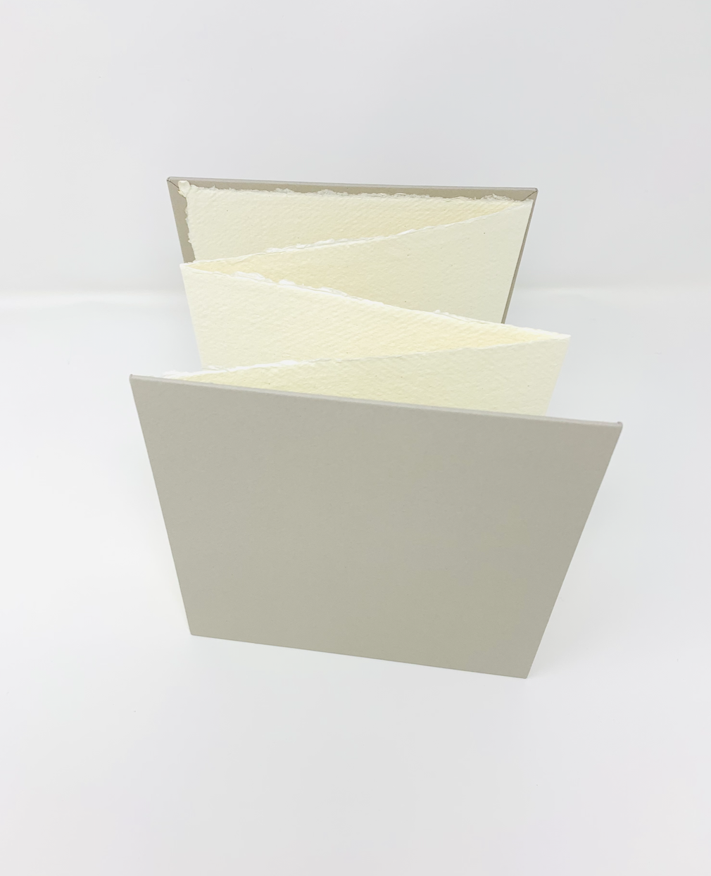 Large Accordion Book - Khadi Paper — Ecotone Studio