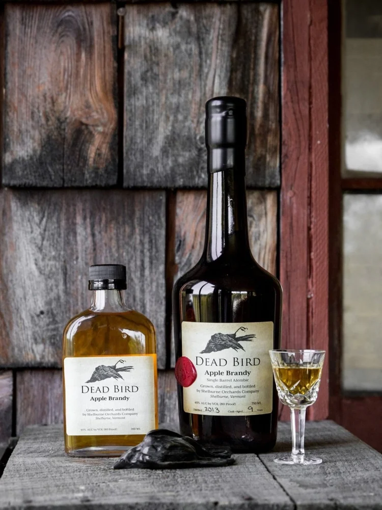 Our Spirits — Dead Bird Brandy | Shelburne Orchards Distillery