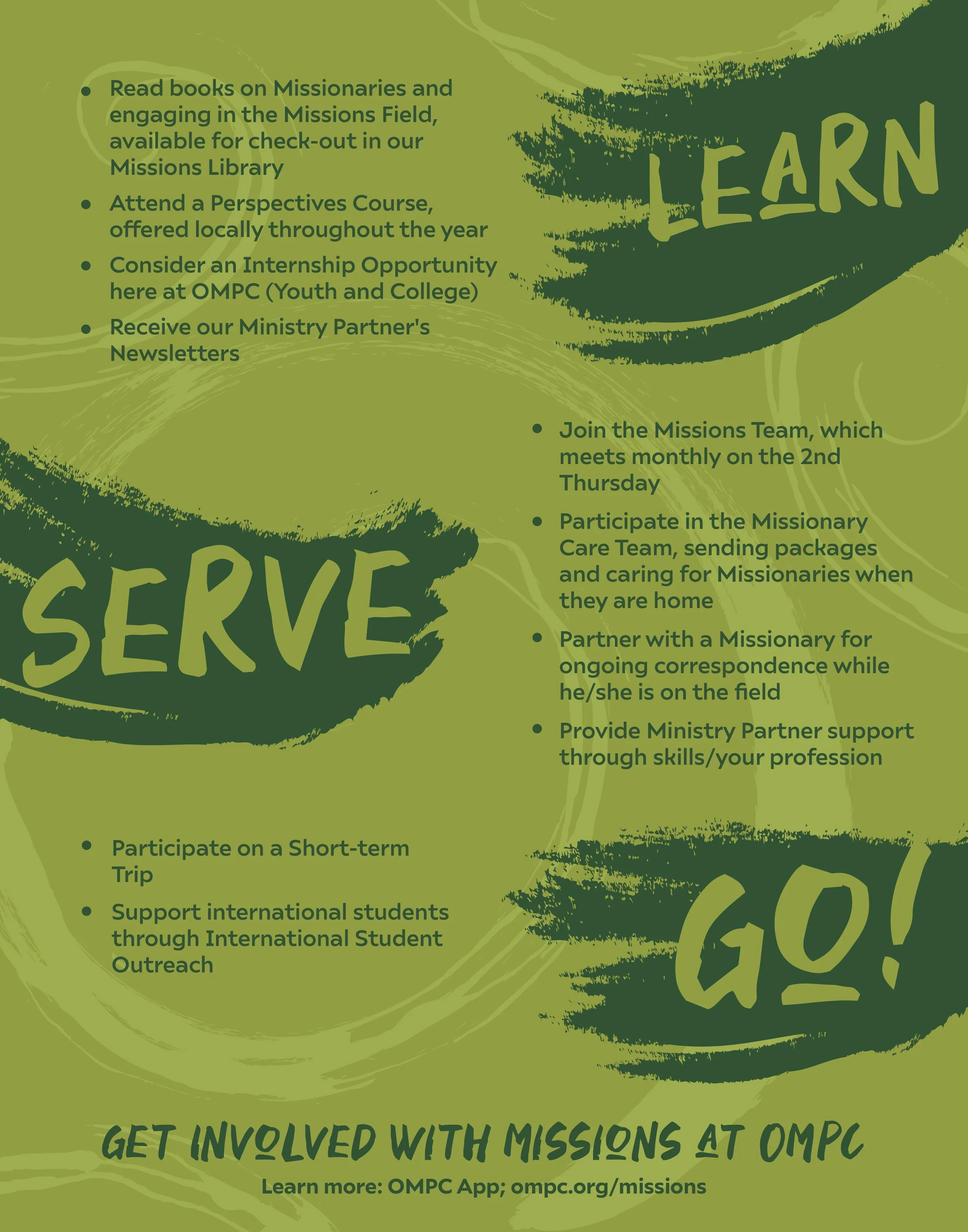 Missions — Oak Mountain Presbyterian Church