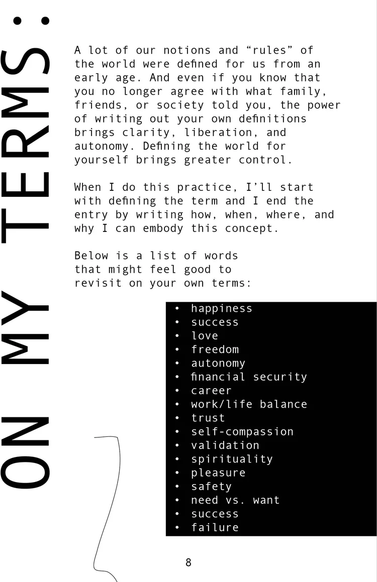 journal prompts for self-reflection — what's upchuck