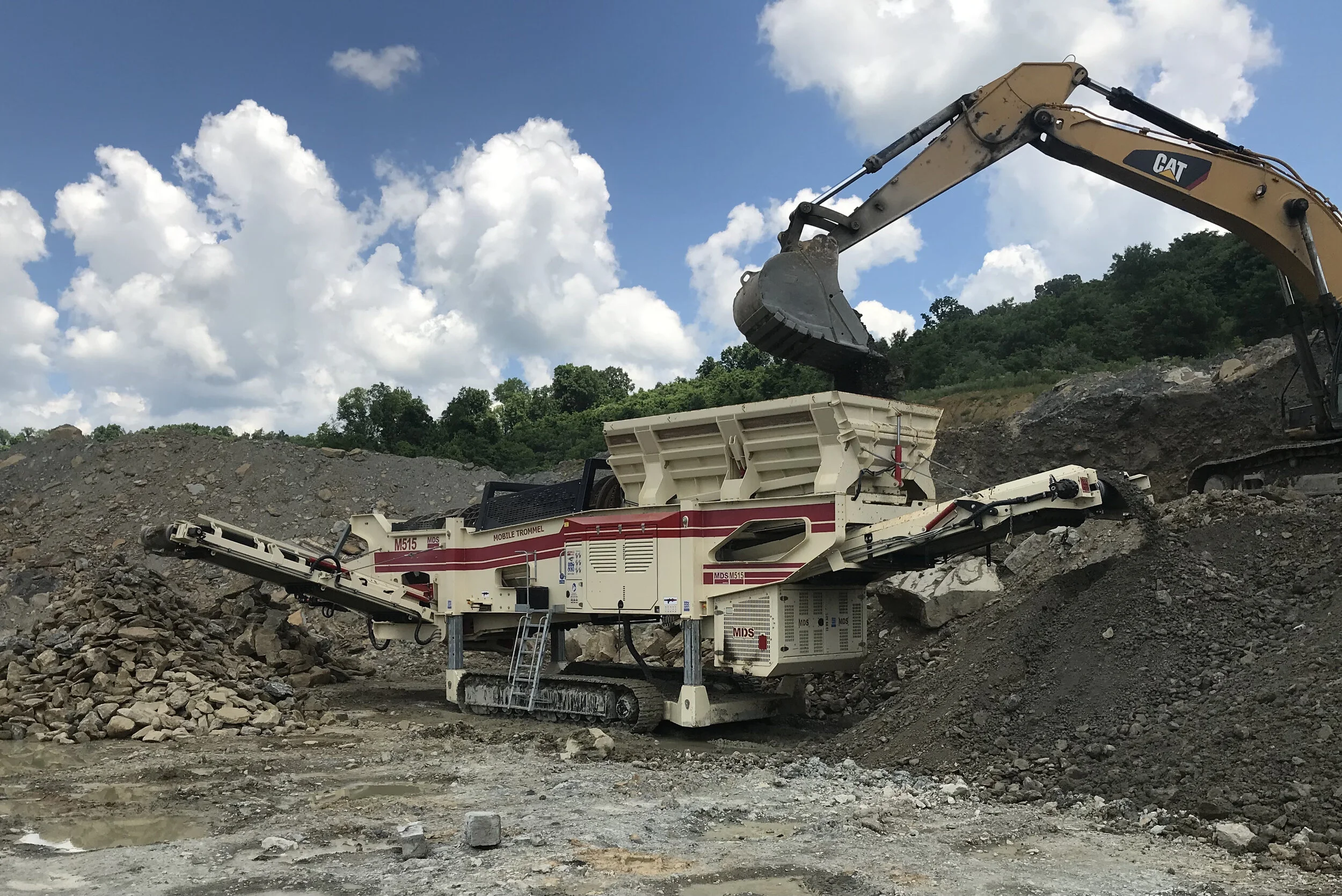 MDS M515 Trommel | Powerscreen Mid-Atlantic