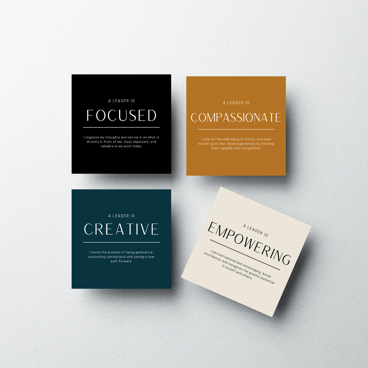 Shop Leader Cards - The Daily Developmental Tool for Leaders — Coffee ...