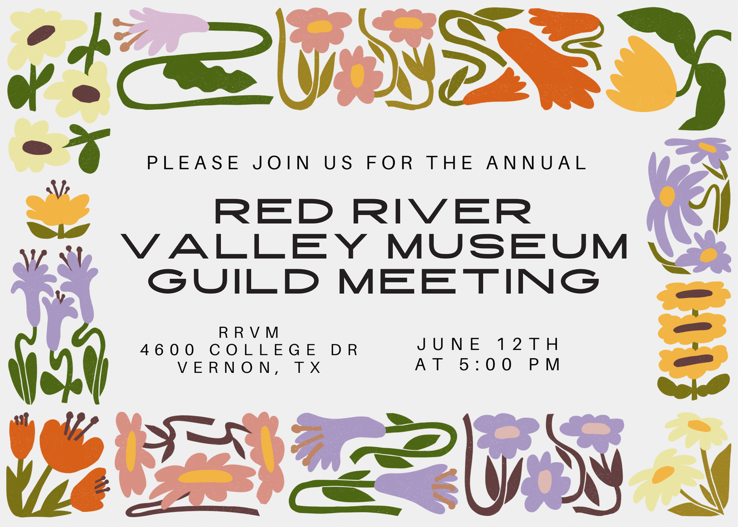 Events — Red River Valley Museum
