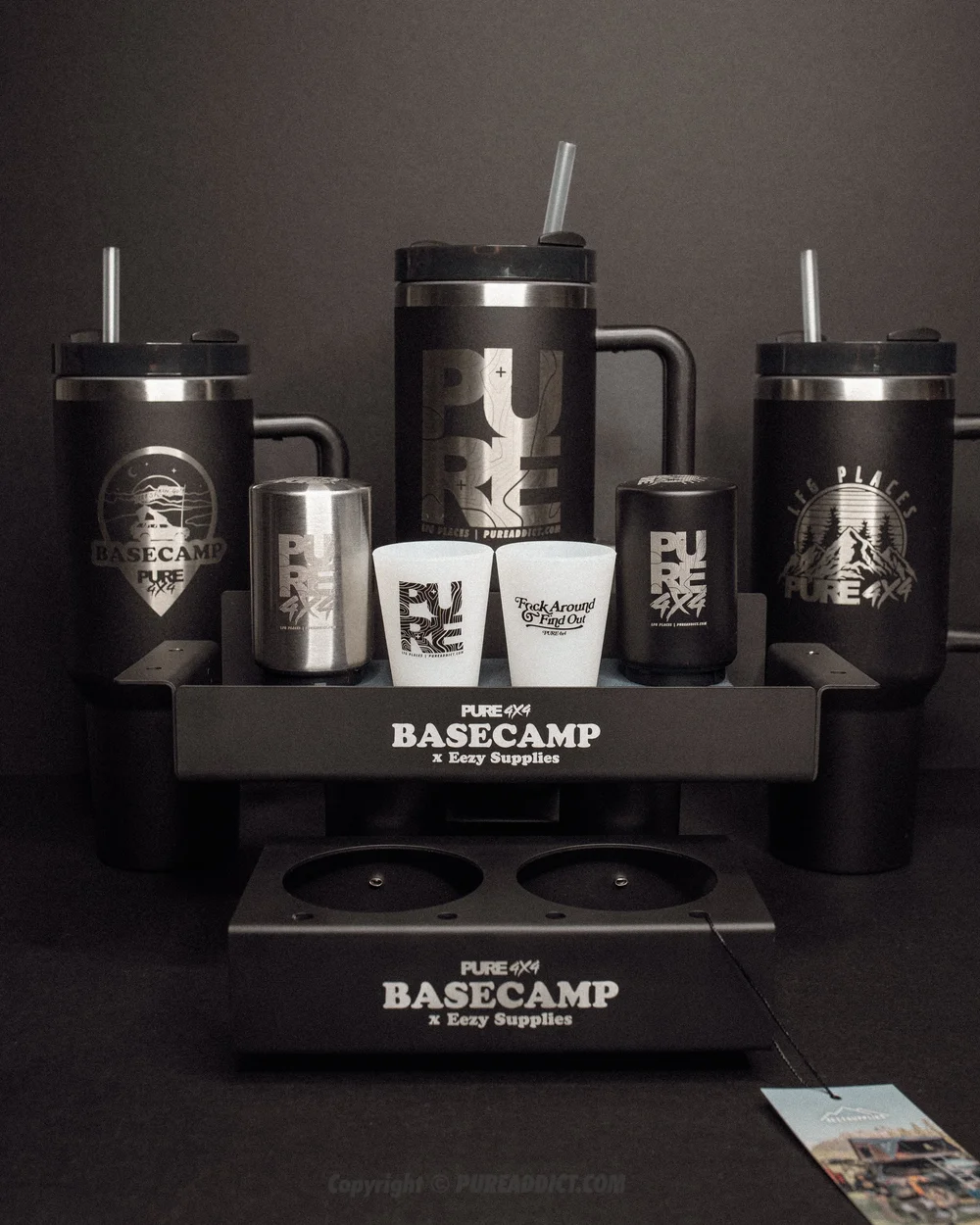 PURE 4X4 License Plate Frame — PURE