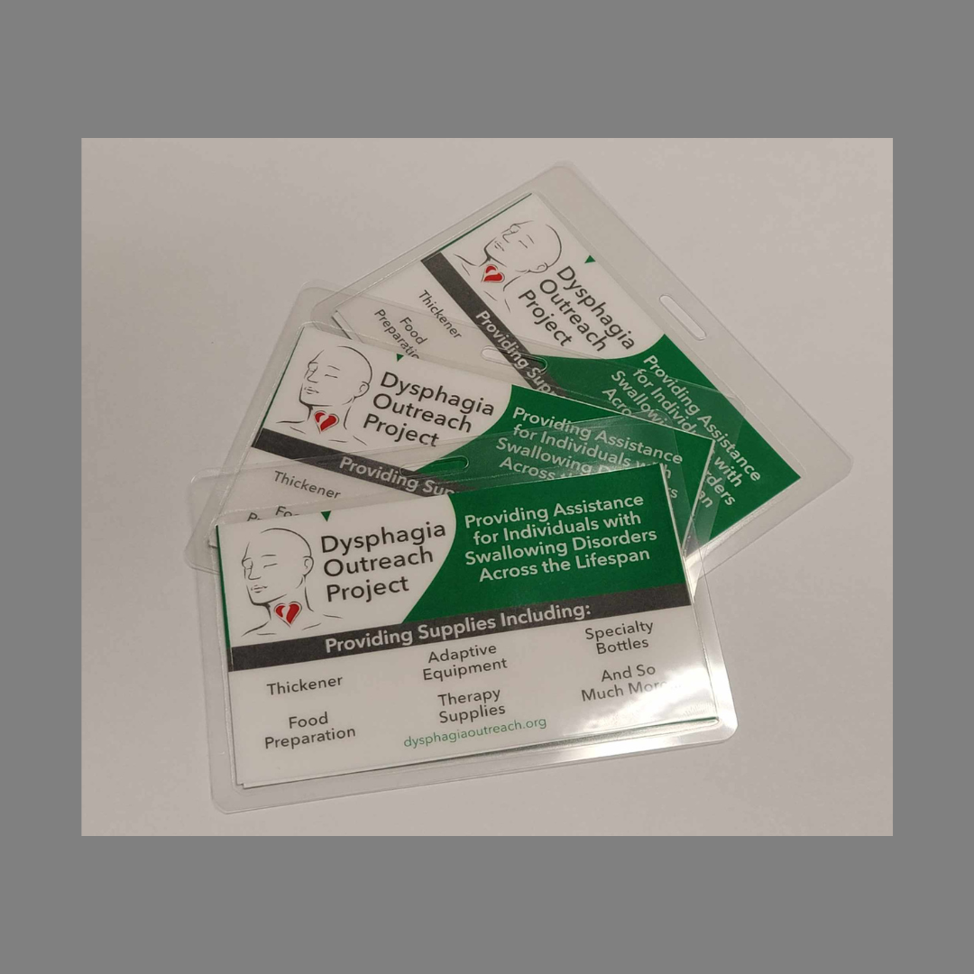 DOP Badge Buddy Only - 3 pack — Dysphagia Outreach Project