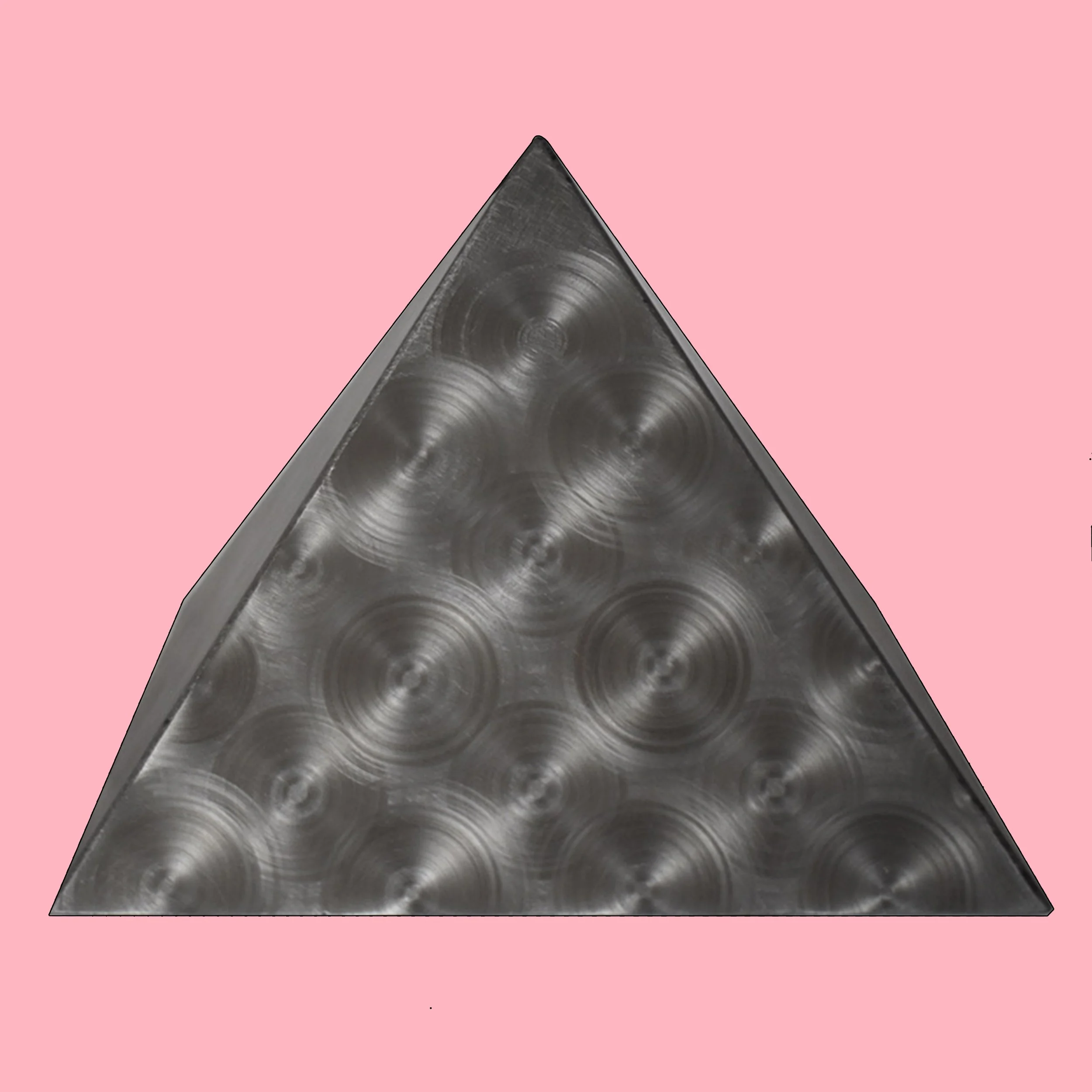 Decorative Pyramid - Circular Brush Finish — AYVN Welding & Fabrication