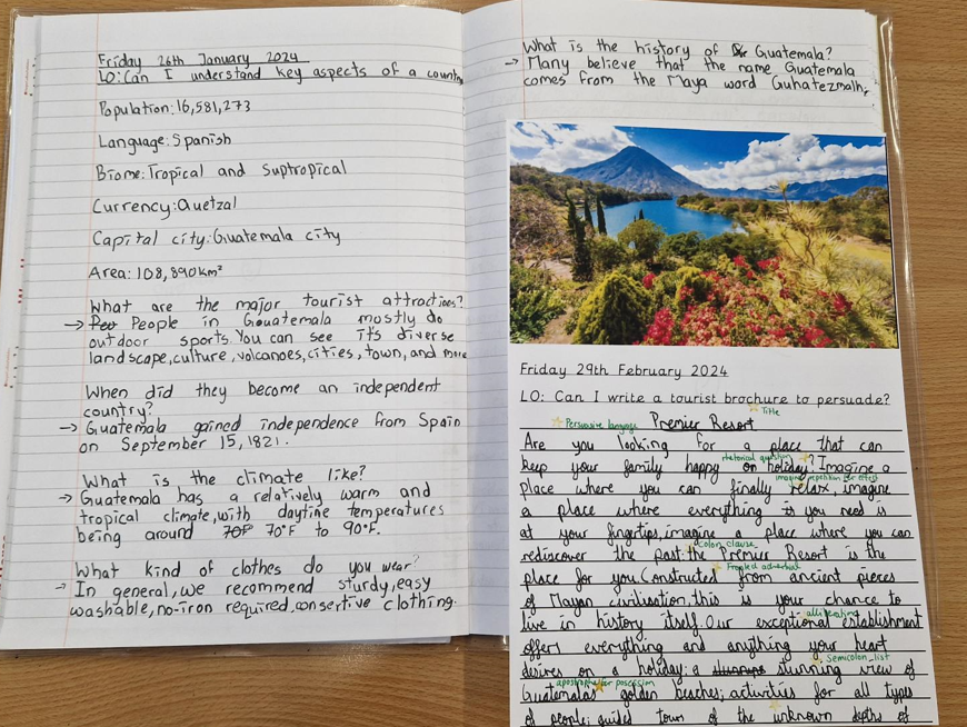 Cross-Curricular Geography — Morden Mount Primary School