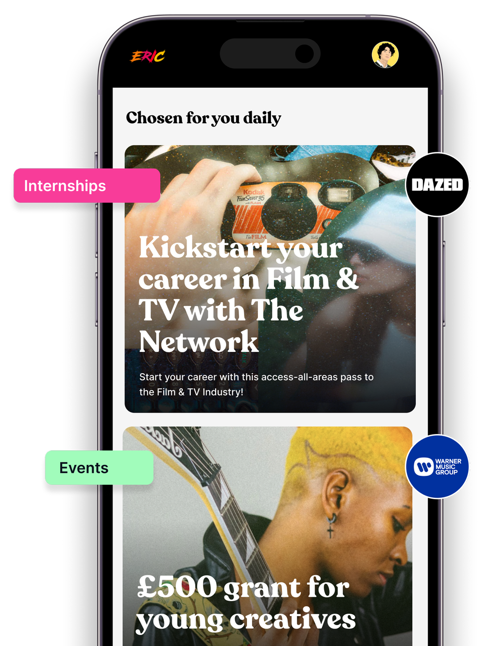 ERIC | Creative Career App