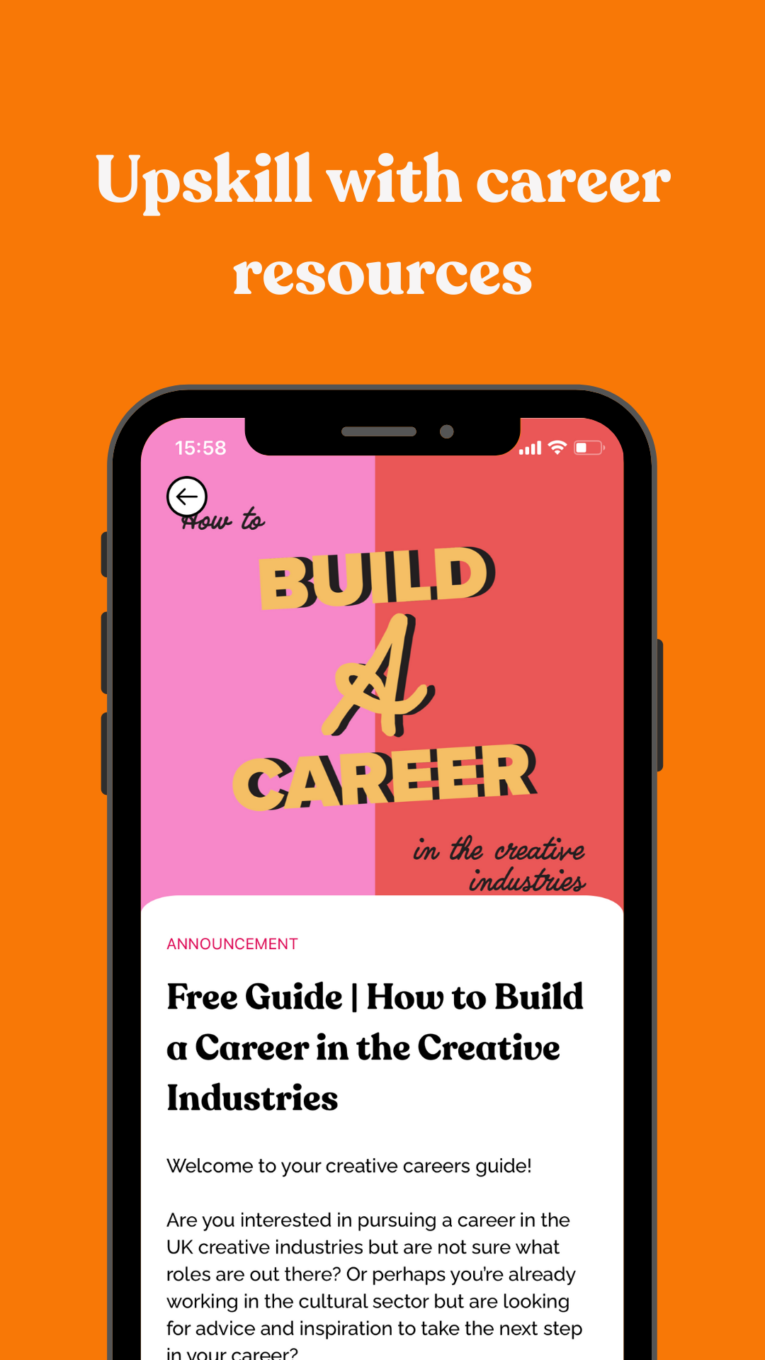 ERIC | Creative Career App