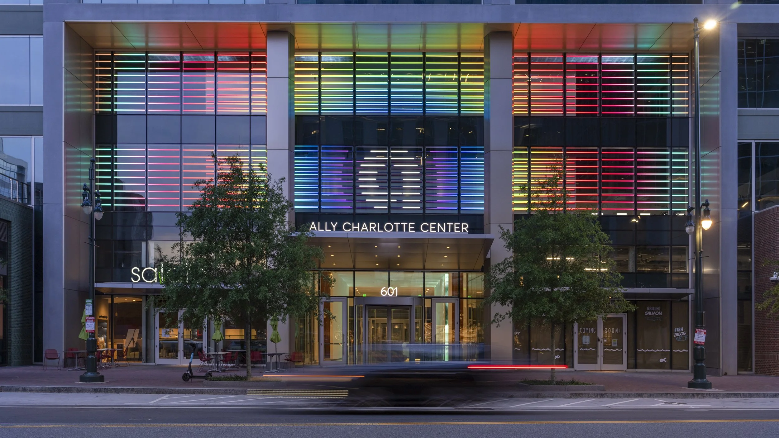 Immersive LED and Data-Visualization Installations at Ally Charlotte ...