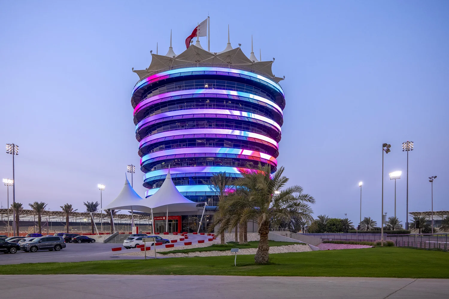 360 Degree Lighting Installation at Bahrain International Circuit ...