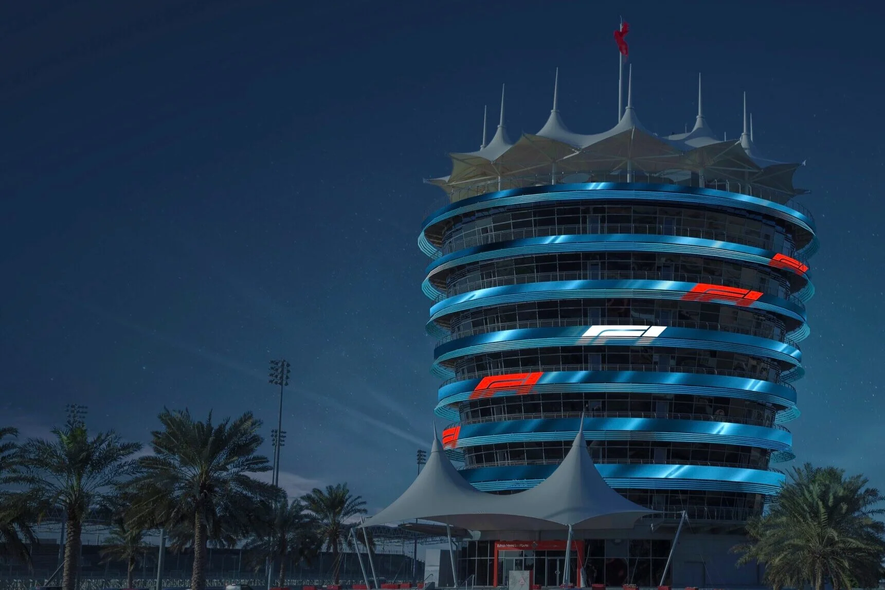 360 Degree Lighting Installation at Bahrain International Circuit ...