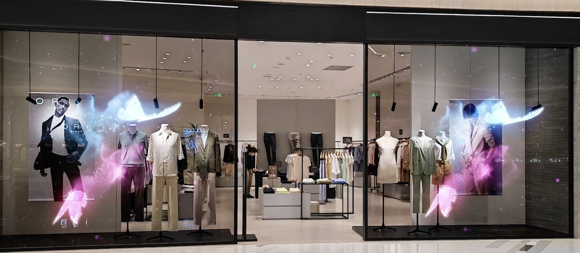 Holographic and Ultra Transparent LED Technology for Modern Corporate ...