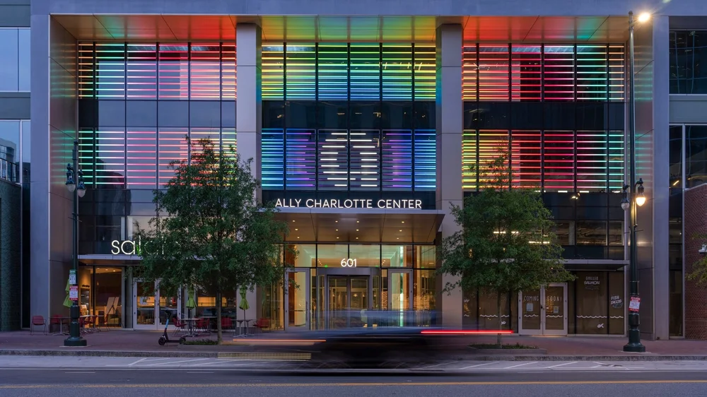 Immersive LED and Data-Visualization Installations at Ally Charlotte ...