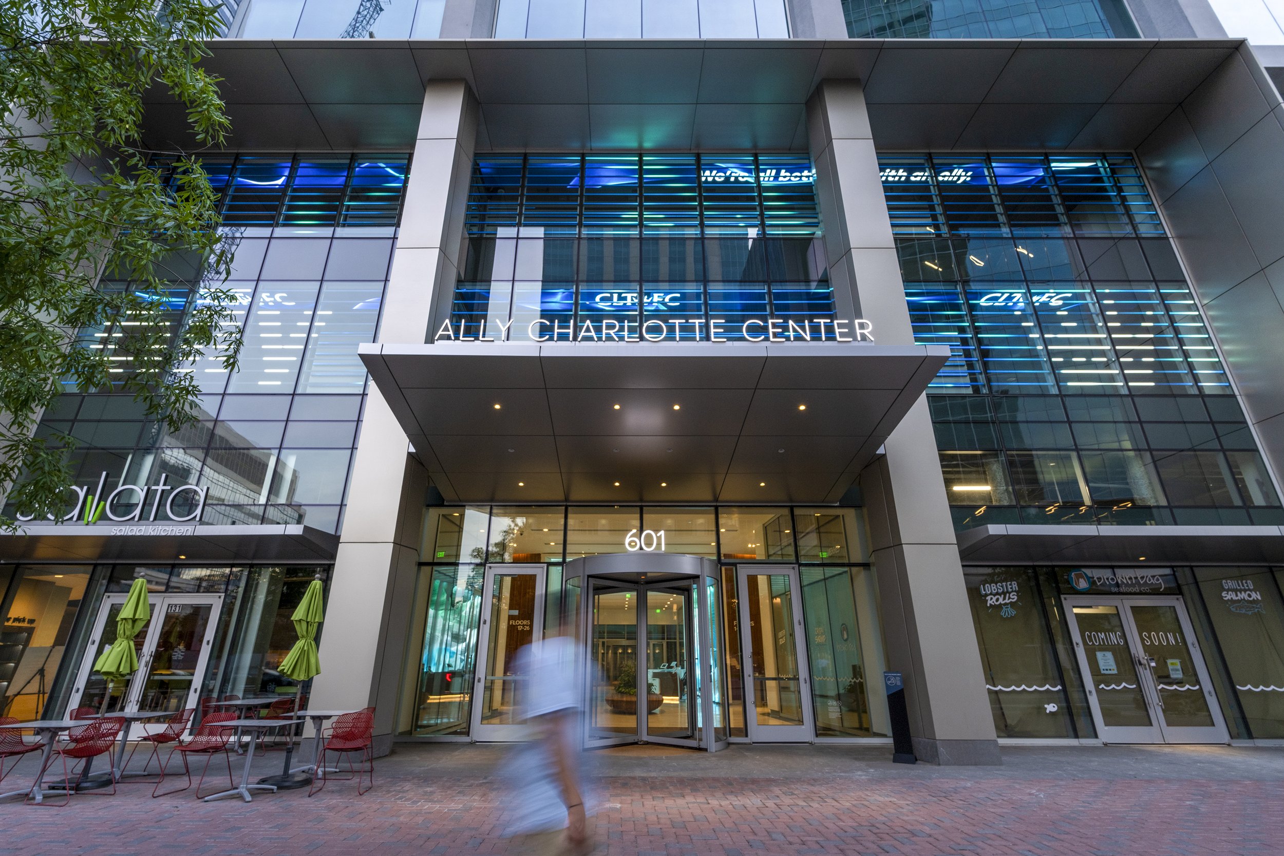 Immersive LED and Data-Visualization Installations at Ally Charlotte ...