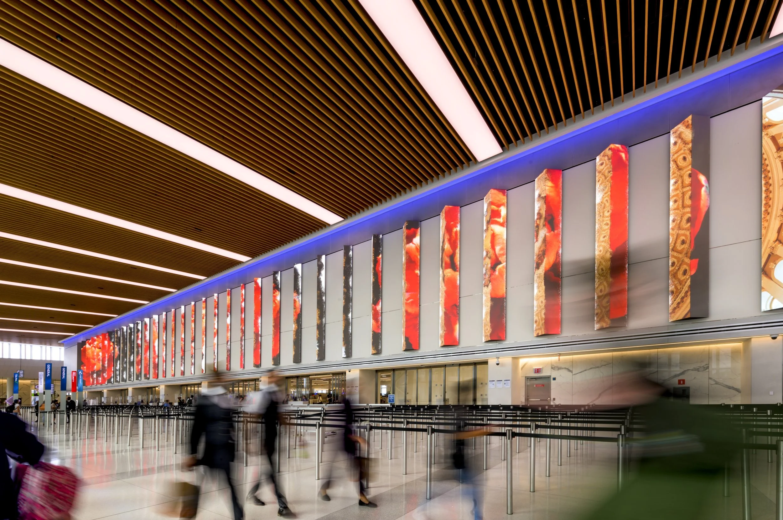Delta LaGuardia Terminal C: Data-Driven Digital Art Installation ...