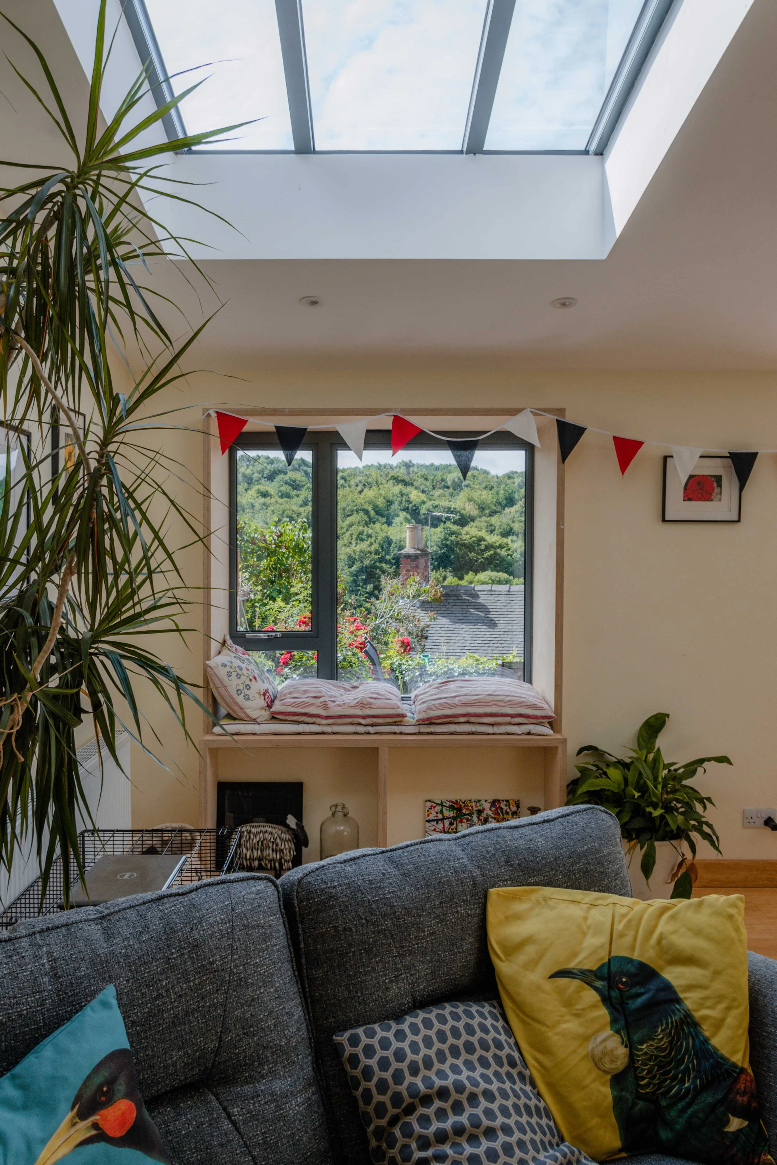 Rear extension in Conservation Area with timber cladding and zinc roof ...
