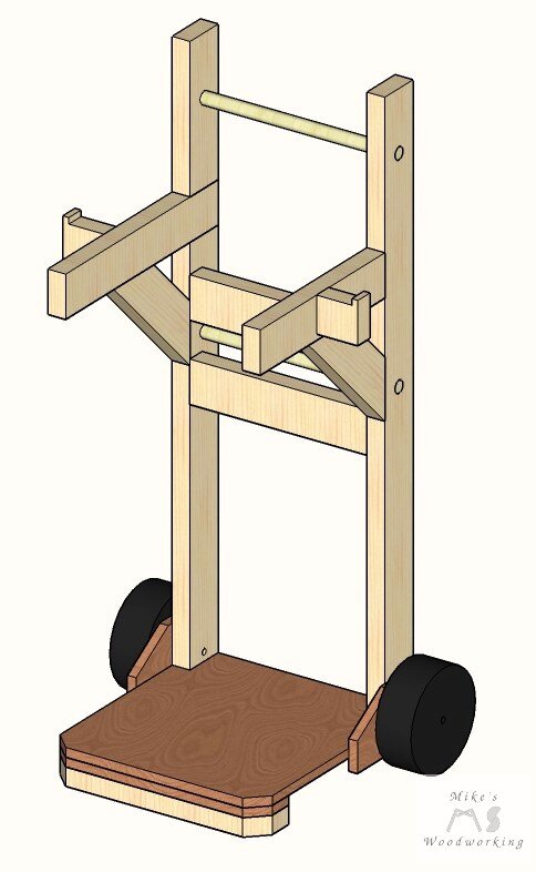 Air Compressor Cart — Mike's MS Woodworking
