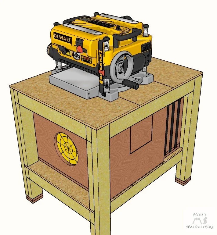 Air Filtration & Planer Cart — Mike's MS Woodworking