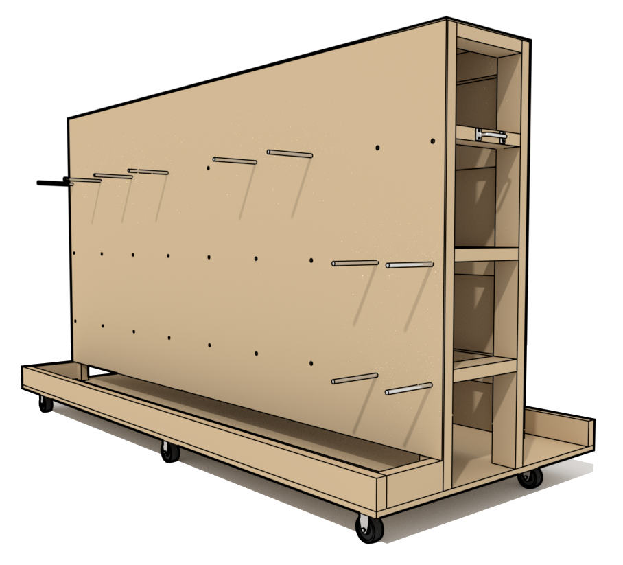 Lumber Cart 2.0 — Mike's MS Woodworking