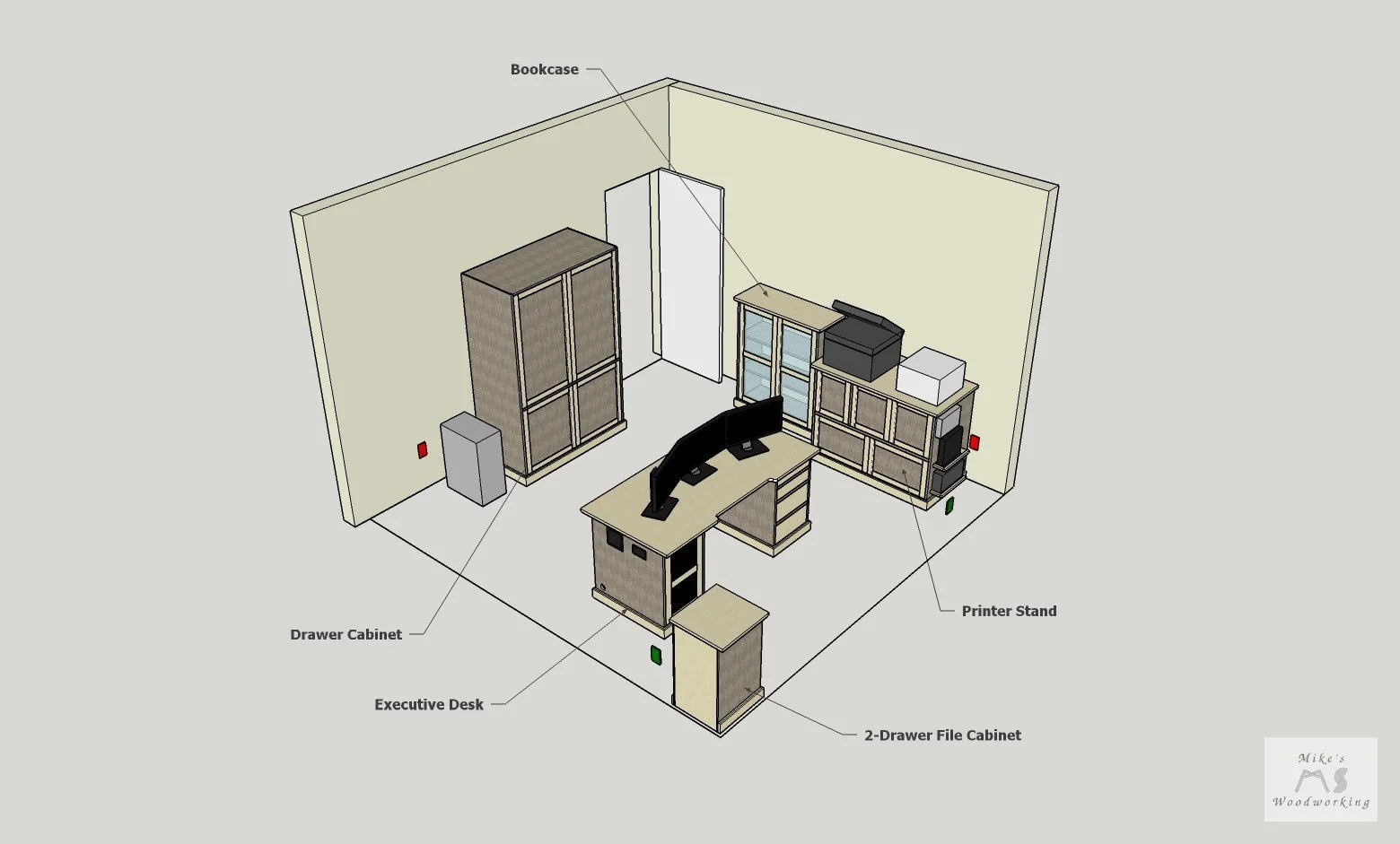 Office Remodel — Mike's MS Woodworking