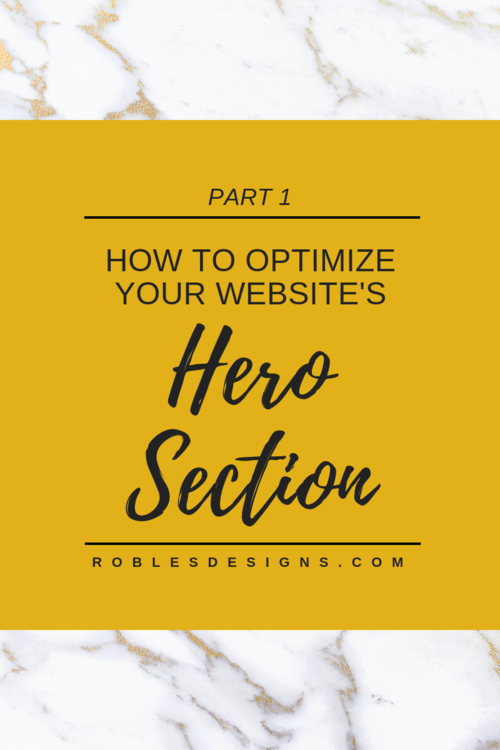 Your Website's Hero Image: Part 1 — Marketing and Design