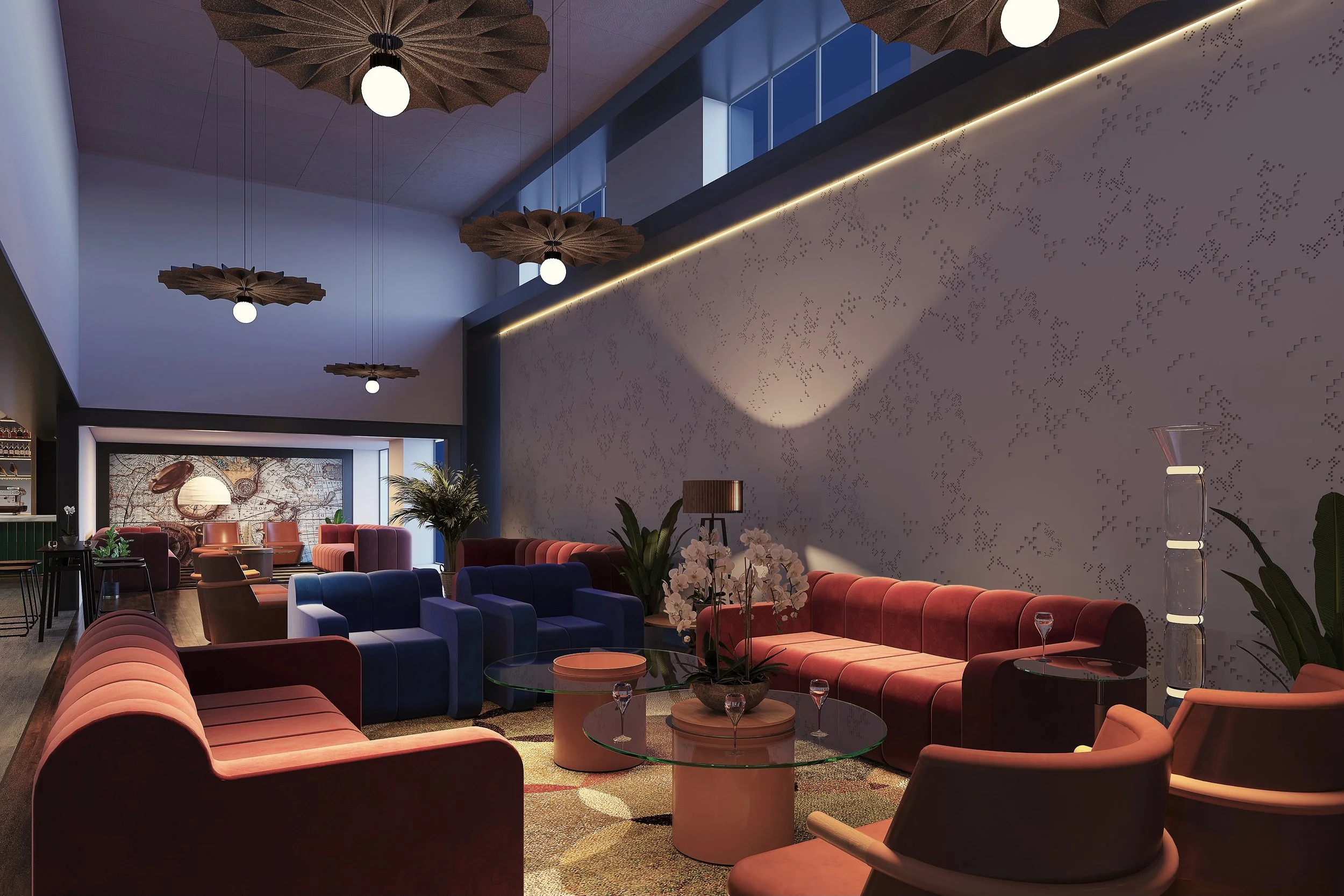 CALM Clouds Wall — FACT Design