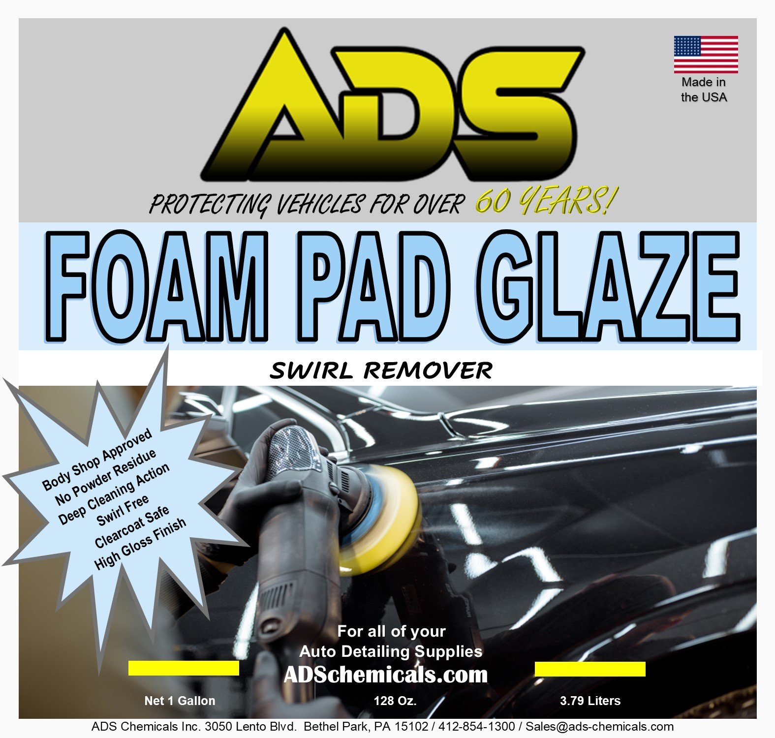 Diamond Shine - HIGH GLOSS CAR CLEANER & GLAZE — ADS Auto Detail ...