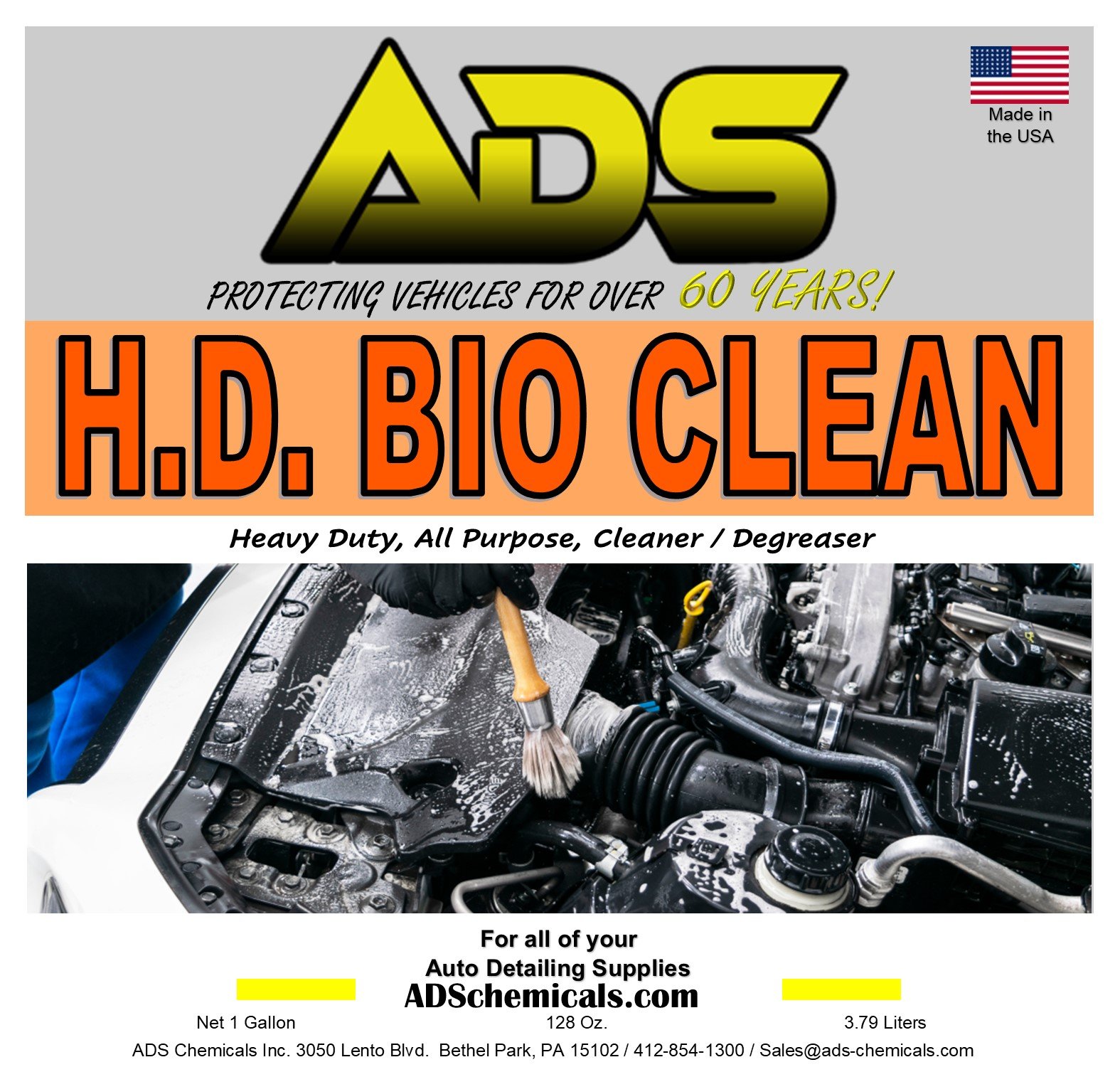 ADS Glass Cleaner — ADS Auto Detail Supplies - ADS Chemicals