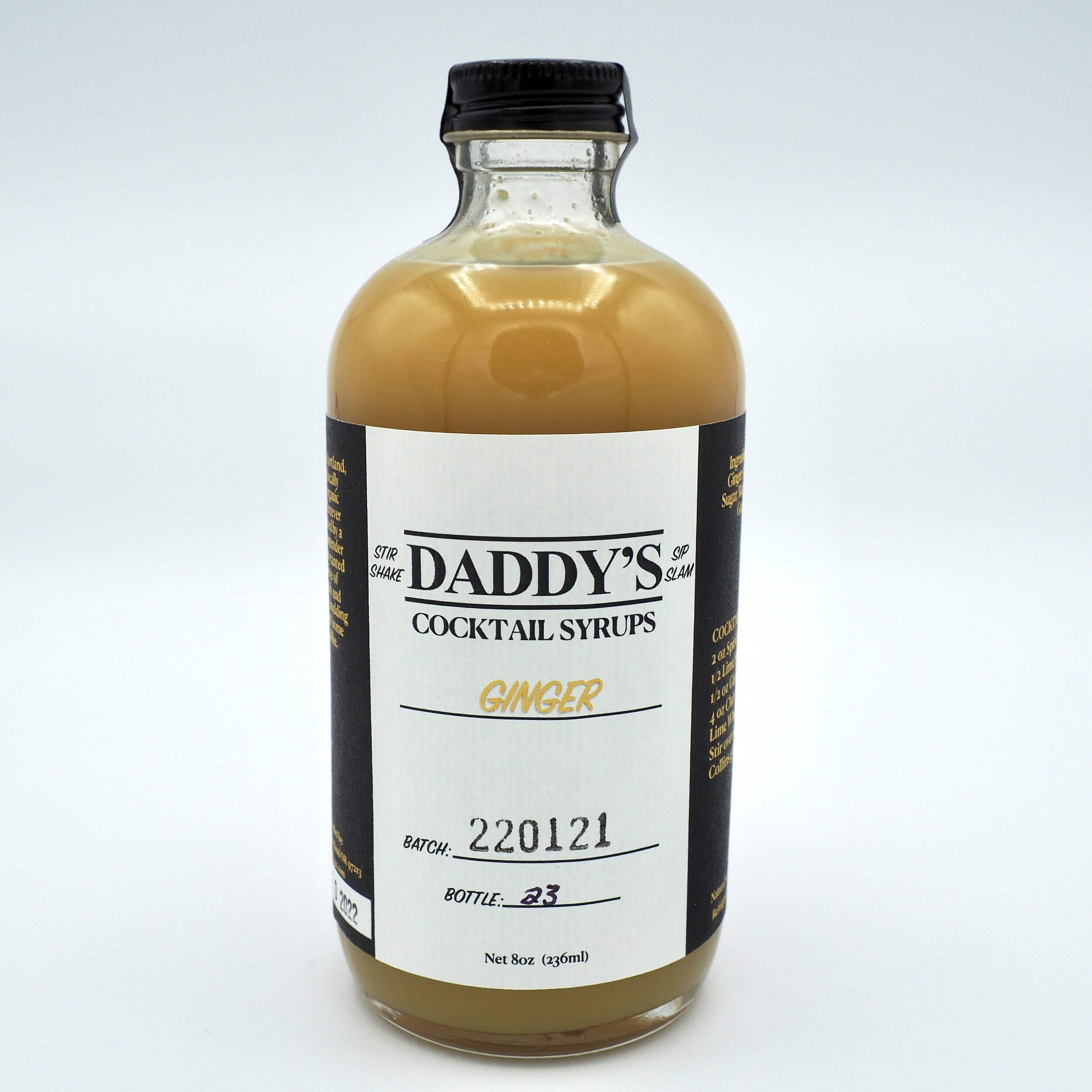 Daddy's Cocktail Syrups