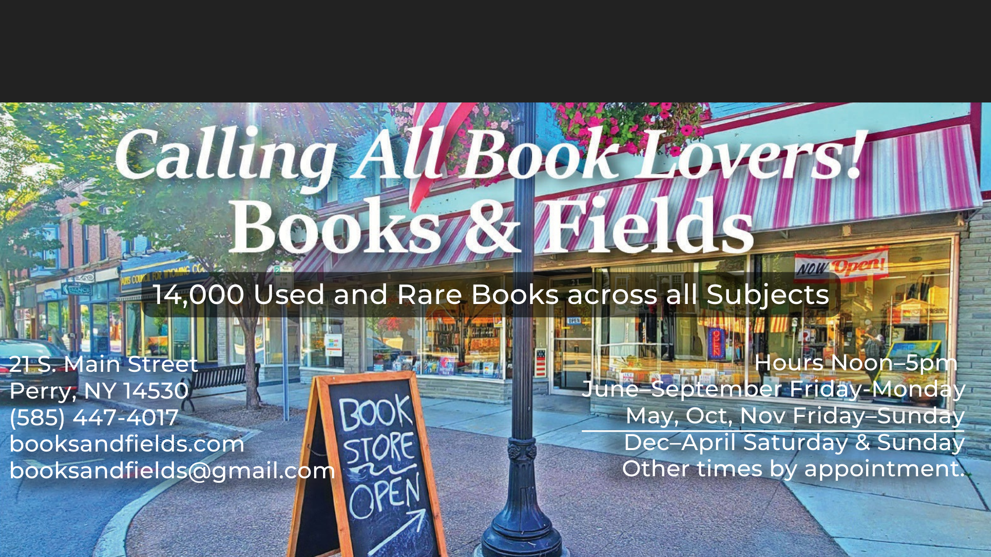 Books & Fields