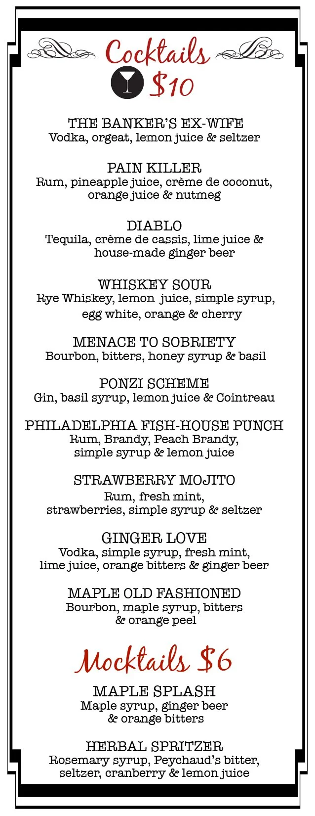 Vault Menu — The Vault