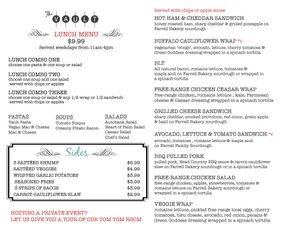 Vault Menu — The Vault