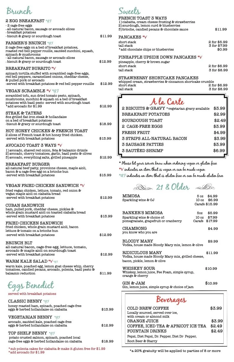 Vault Menu — The Vault